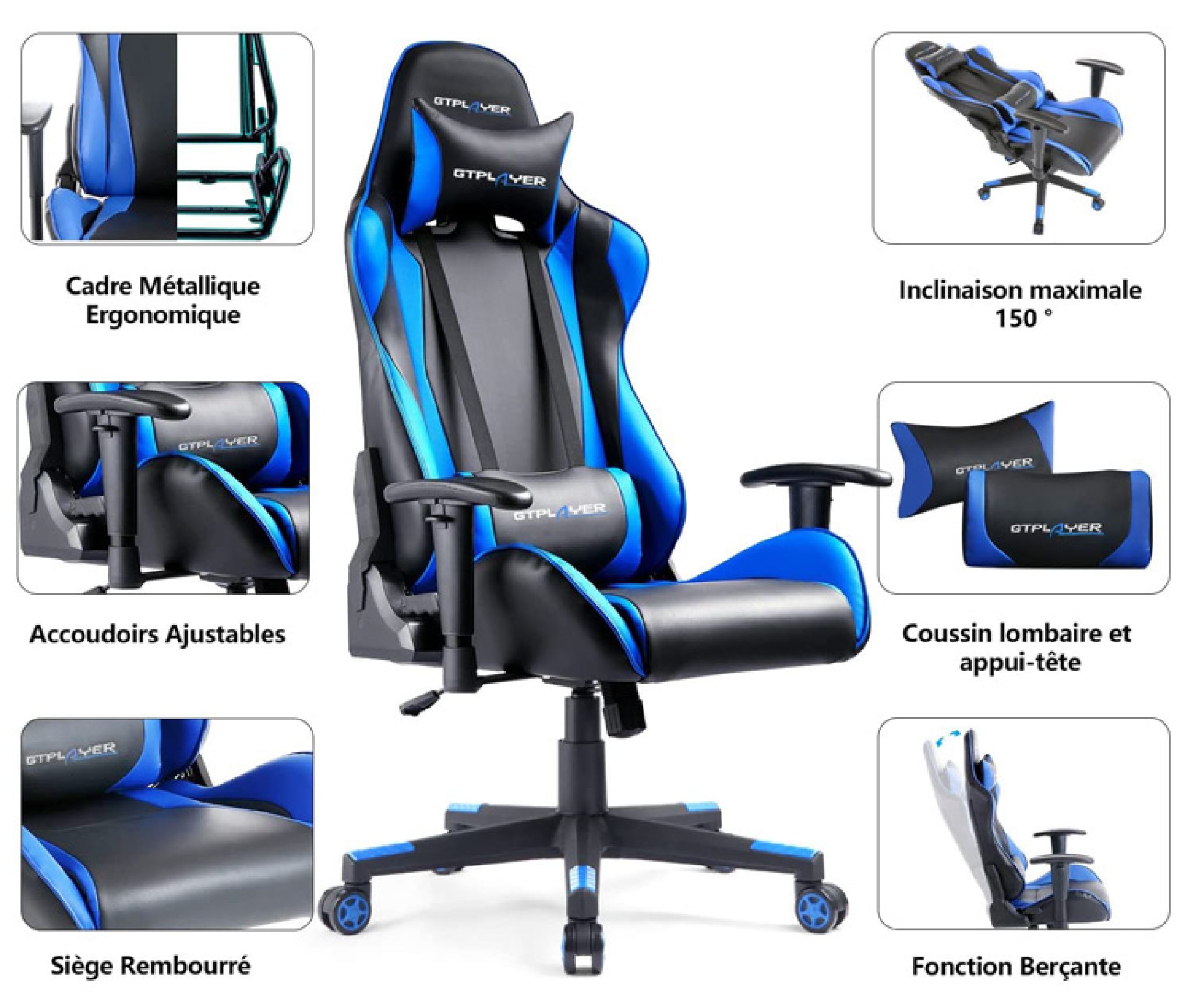 [TOP 5] Meilleures Chaises Gaming Pas cher 2022 A Moins de 200€