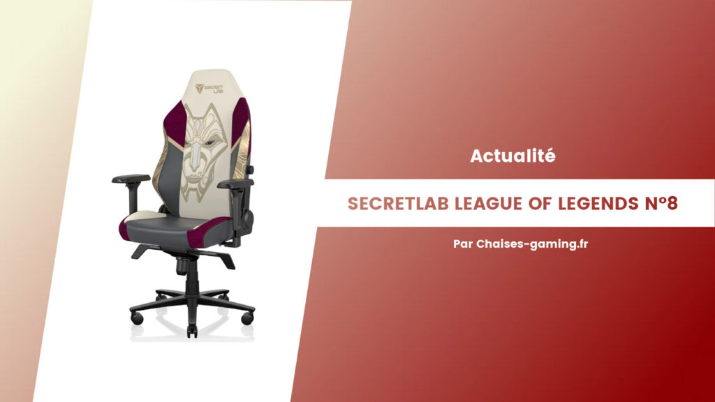 📣 Chaise Gaming League Of Legends Secretlab Jhin